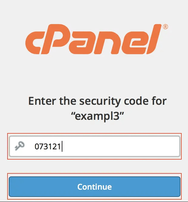 Step-by-Step Guide: Enabling 2FA on cPanel