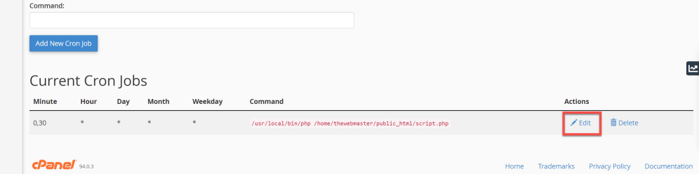 How to Create a Cron Job in CPanel