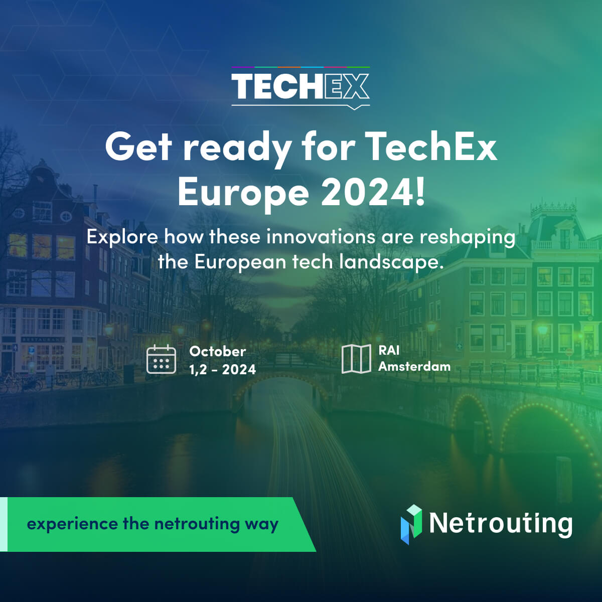Join Us at TechEx Europe 2024!